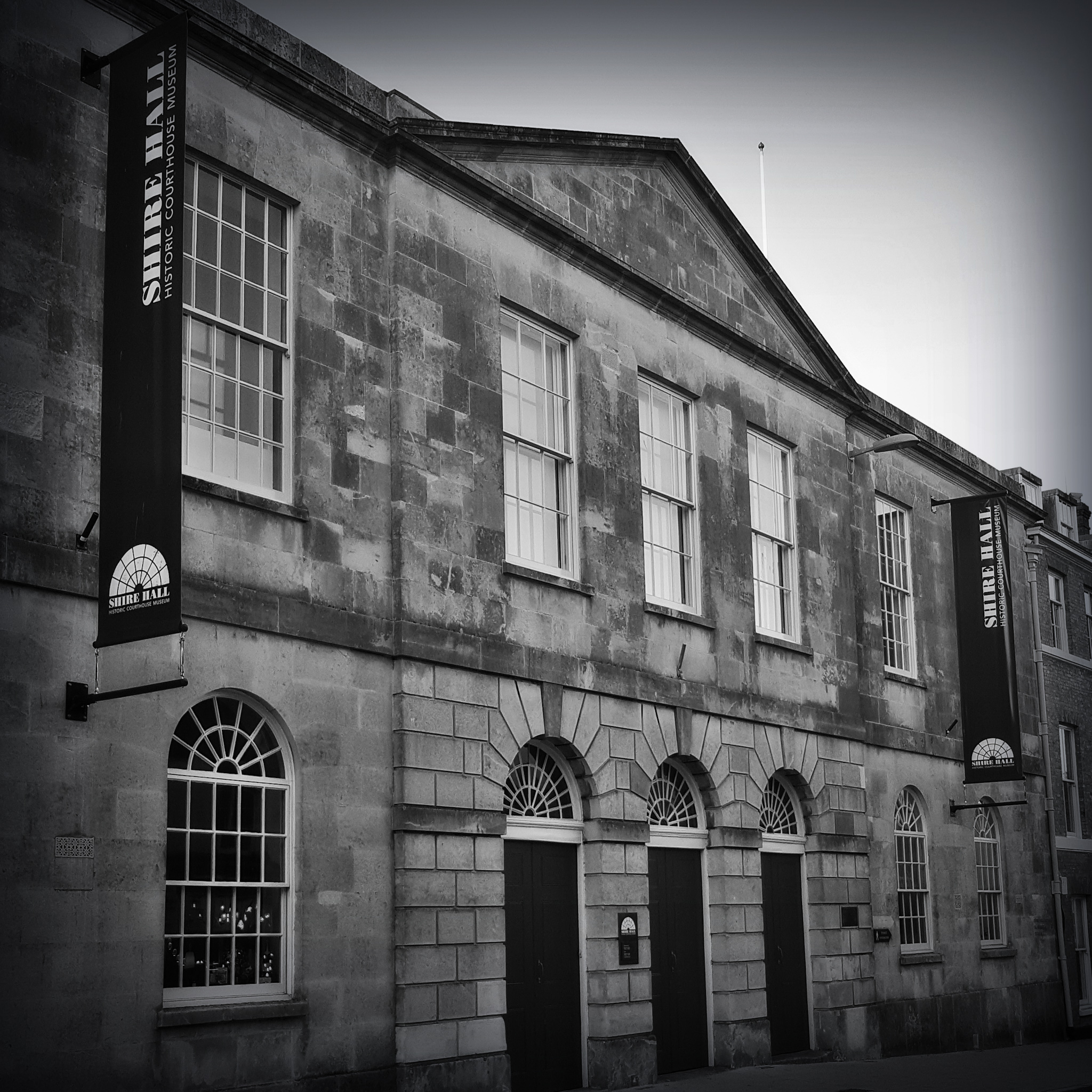 Notes and observations from research conducted at The Shire Hall.